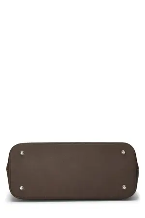 Burberry Check Jacquard Canvas Hobo