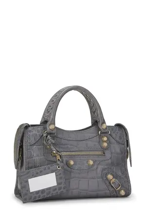 Balenciaga Embossed Leather Classic City