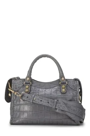 Balenciaga Embossed Leather Classic City