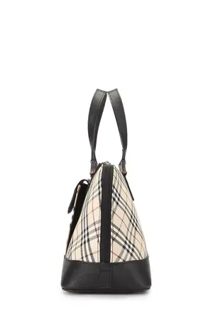 Burberry Check Bowler Handbag