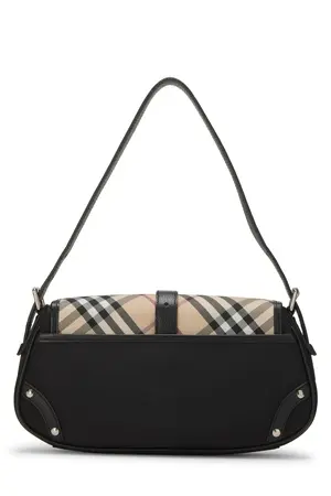 Burberry Check Buckle Shoulder Bag