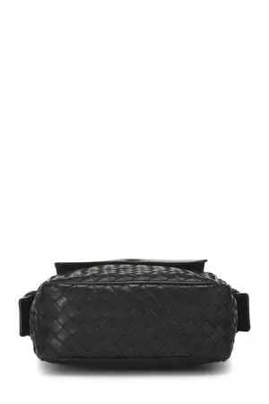 Bottega Veneta Intrecciato Flap Pocket Messenger Bag