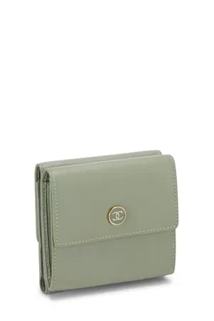 Chanel Calfskin Compact Wallet