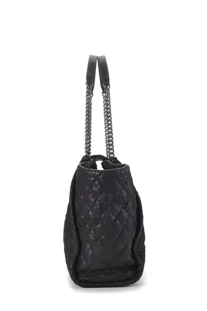 Chanel Calfskin Studded 'cc' Flap Tote