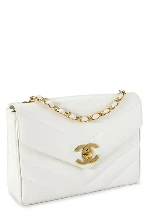 Chanel Caviar Chevron Flap