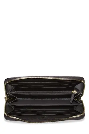 Fendi Zucca Coated Canvas Zip Wallet