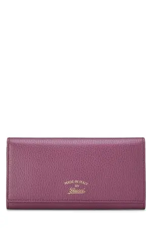 Gucci Swing Continental Wallet - Pink