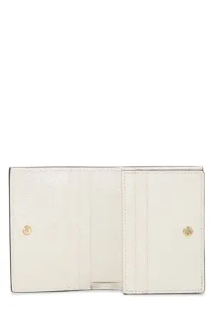 Gucci Cream Gg Supreme Ophidia French Wallet