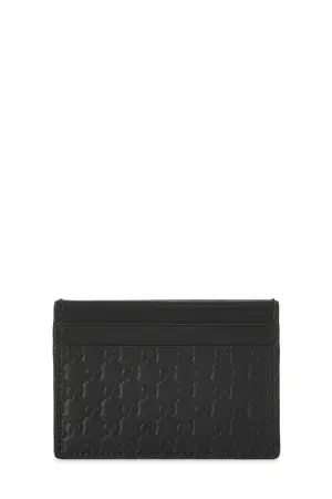 Gucci Microssima Card Holder - Black