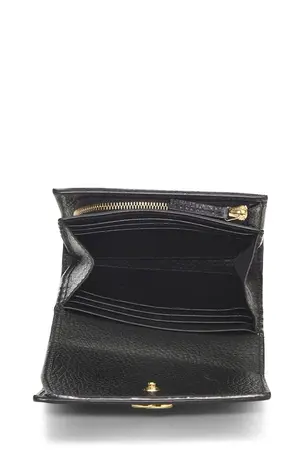 Gucci Gg Supreme Canvas Marmont Compact Wallet