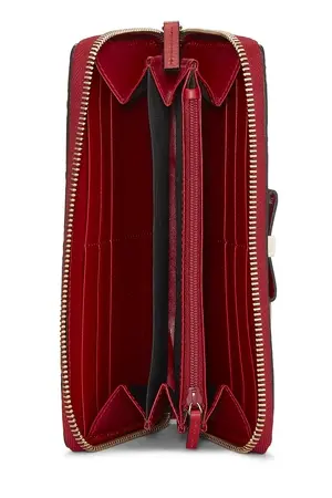 Gucci Ssima Bow Zip Around Wallet