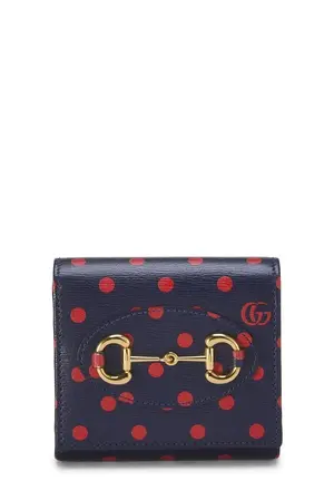 Gucci Multicolor Polka Dot Horsebit Wallet