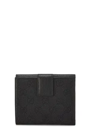 Gucci Gg Denim Compact Wallet