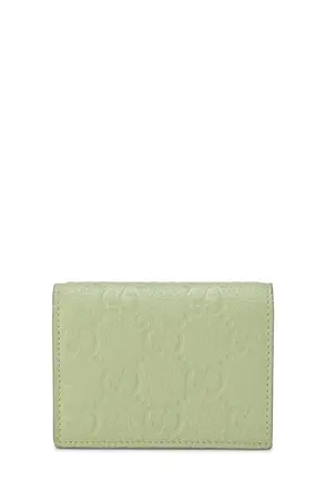Gucci Ssima Compact Wallet - Green