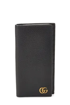 Gucci Gg Marmont Long Wallet - Black