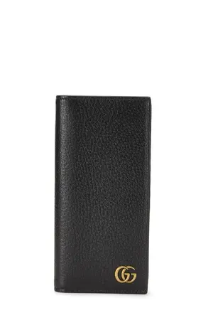 Gucci Gg Marmont Long Wallet - Black