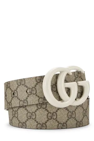 Gucci Gucci Marmont Belt Beige