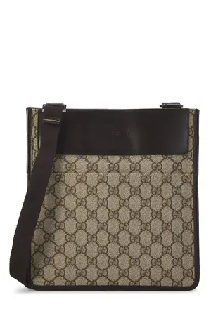 Gucci Gg Supreme Canvas Flat Messenger