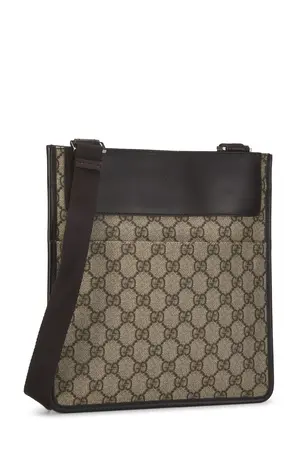 Gucci Gg Supreme Canvas Flat Messenger