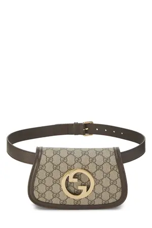 Gucci Gg Supreme Blondie Belt Bag - Beige