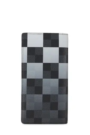 LOUIS VUITTON Damier Graphite Pixel Brazza Continental Wallet