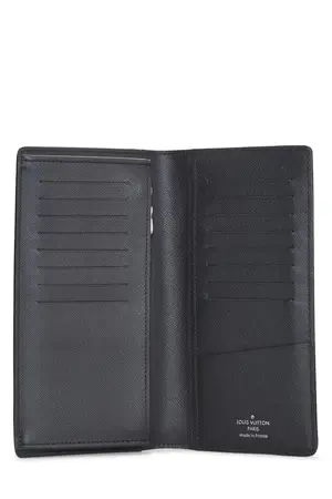 LOUIS VUITTON Damier Graphite Pixel Brazza Continental Wallet