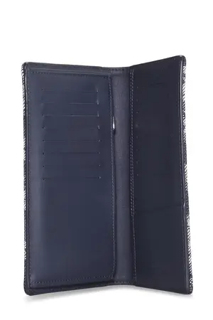 LOUIS VUITTON Monogram Tapestry Denim Brazza Wallet