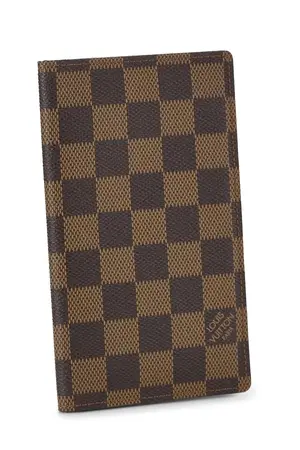 LOUIS VUITTON Damier Ebene Agenda Cover