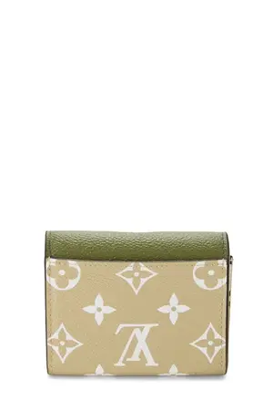 LOUIS VUITTON Monogram Reverse Giant Canvas Zoe Wallet