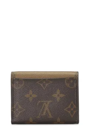 LOUIS VUITTON Monogram Reverse Giant Canvas Zoe Wallet