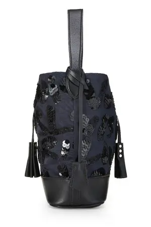 LOUIS VUITTON Satin Spotlight Bucket Bag