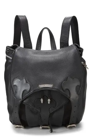 Chrome Hearts Fleur Gunslinger Backpack With Sterling Silver Hardware