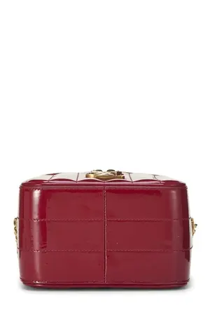 Saint Laurent Quilted Patent Vicky Vanity