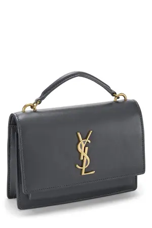 Saint Laurent Calfskin Sunset Wallet On Chain