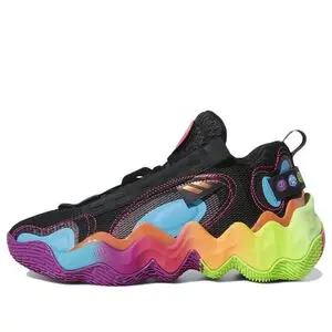 Adidas X Candace Parker Exhibit B Mid "can Do!" Sneakers - Black