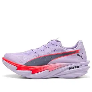 PUMA Deviate Nitro Elite 4 Athletic Sneakers - Light Lavender/ultra Red