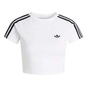 Adidas Sst Cropped T-shirt - Black/white