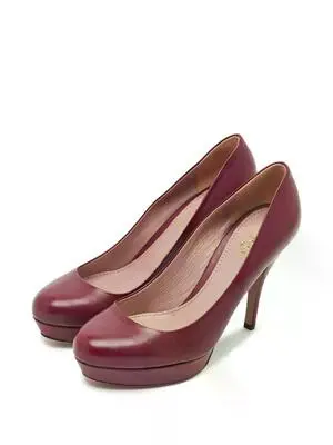 Gucci Platform Pumps - Red