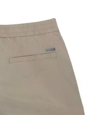 Emporio Armani Elasticated Logo Plaque Shorts