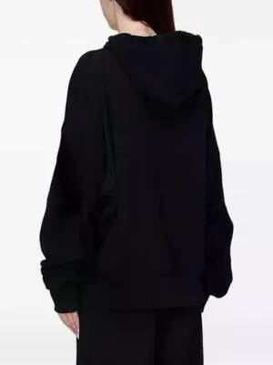 DISCLAIMER Leopard-print Drawstring Hoodie