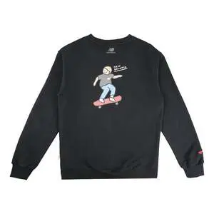 NEW BALANCE X Doe Graphic Pullover - Black/red/blue