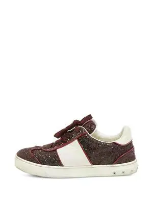 Valentino Garavani Fly Crew Glitter Sneakers