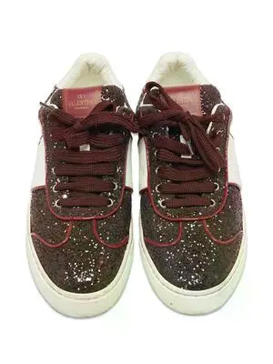 Valentino Garavani Fly Crew Glitter Sneakers
