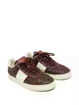 Valentino Garavani Fly Crew Glitter Sneakers