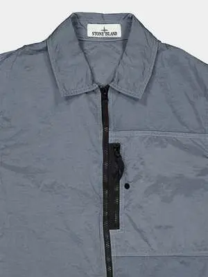 Stone Island Logo Patch Zip-up Jacket