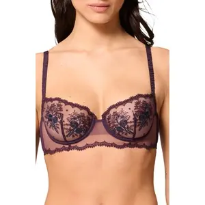 Simone Perele Intrigue Sheer Underwire Demi Bra - Fig