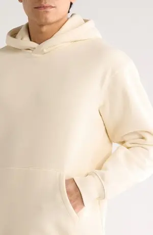 Bp. Fleece Hoodie With Drop Shoulder