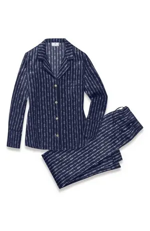 PETITE PLUME Silk Pajama Set