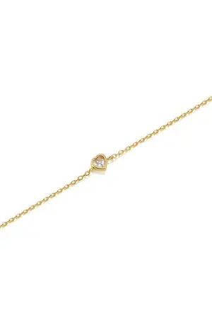D.LOUISE D. Louise Crystal Heart Bracelet
