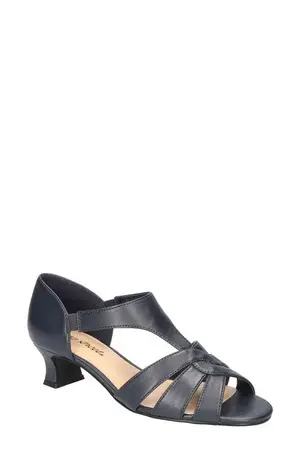 EASY WORKS BY EASY STREET Essie Sandal - Navy